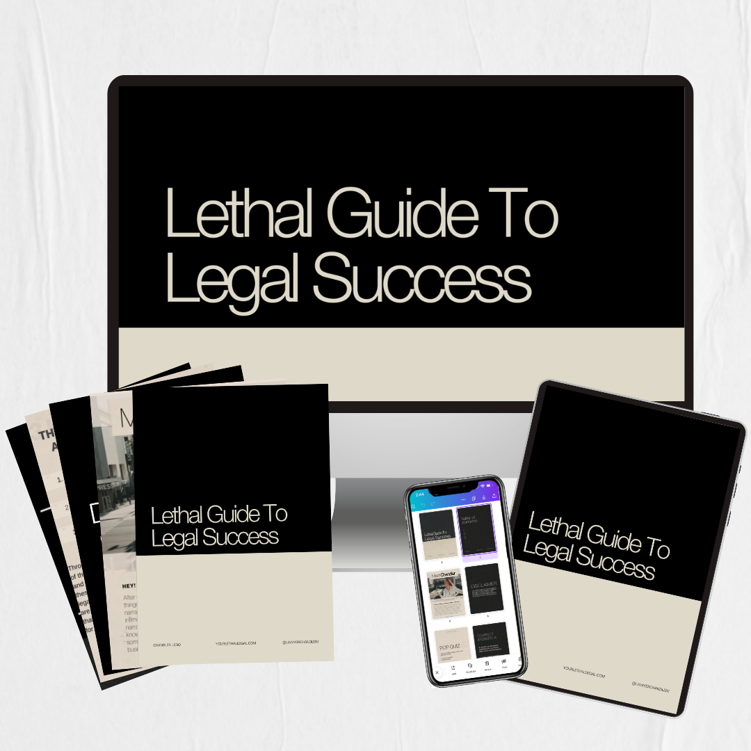 Lethal Guide To Legal Success E-Book – Lethal Legal Bodega