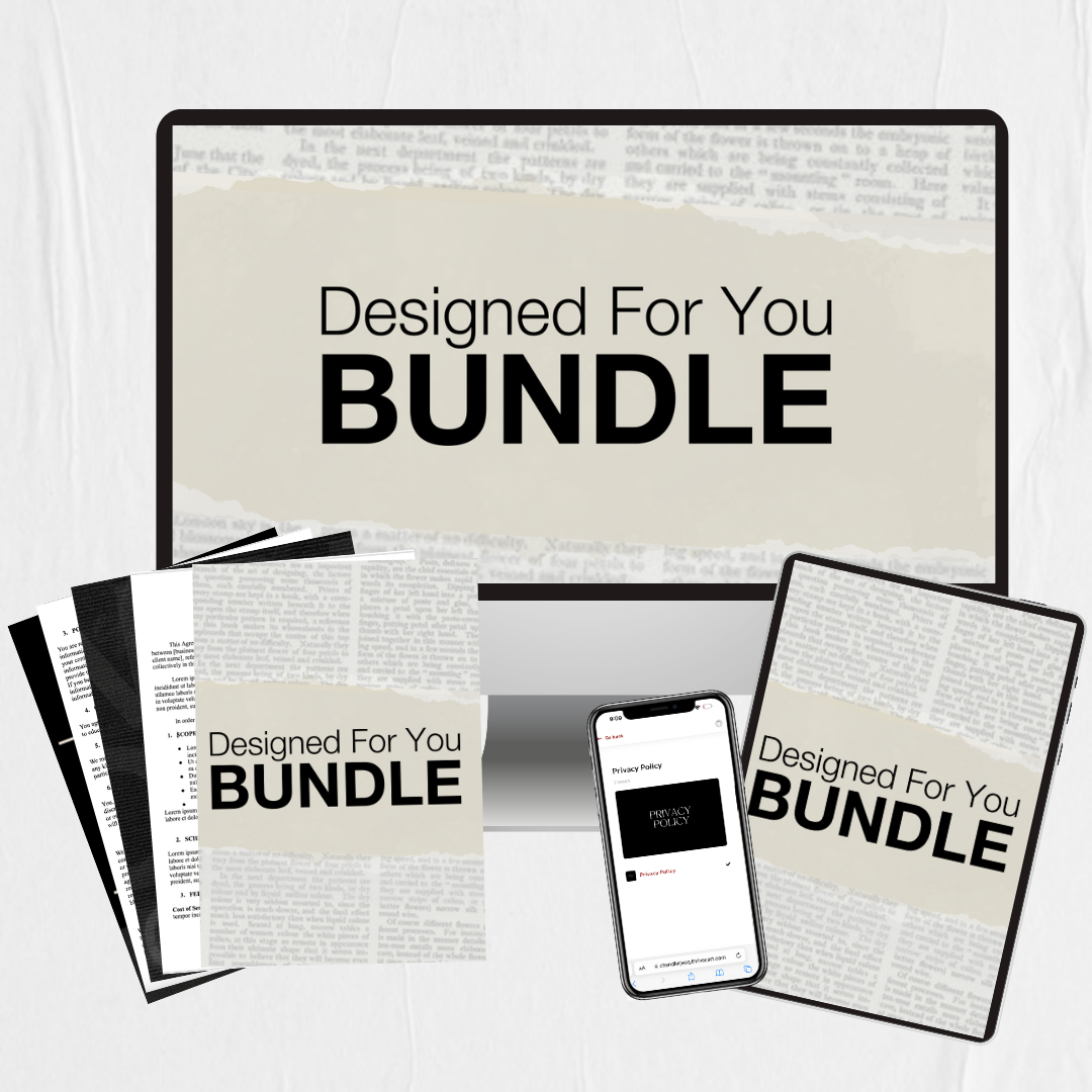 Designed For You Bundle – Lethal Legal Bodega